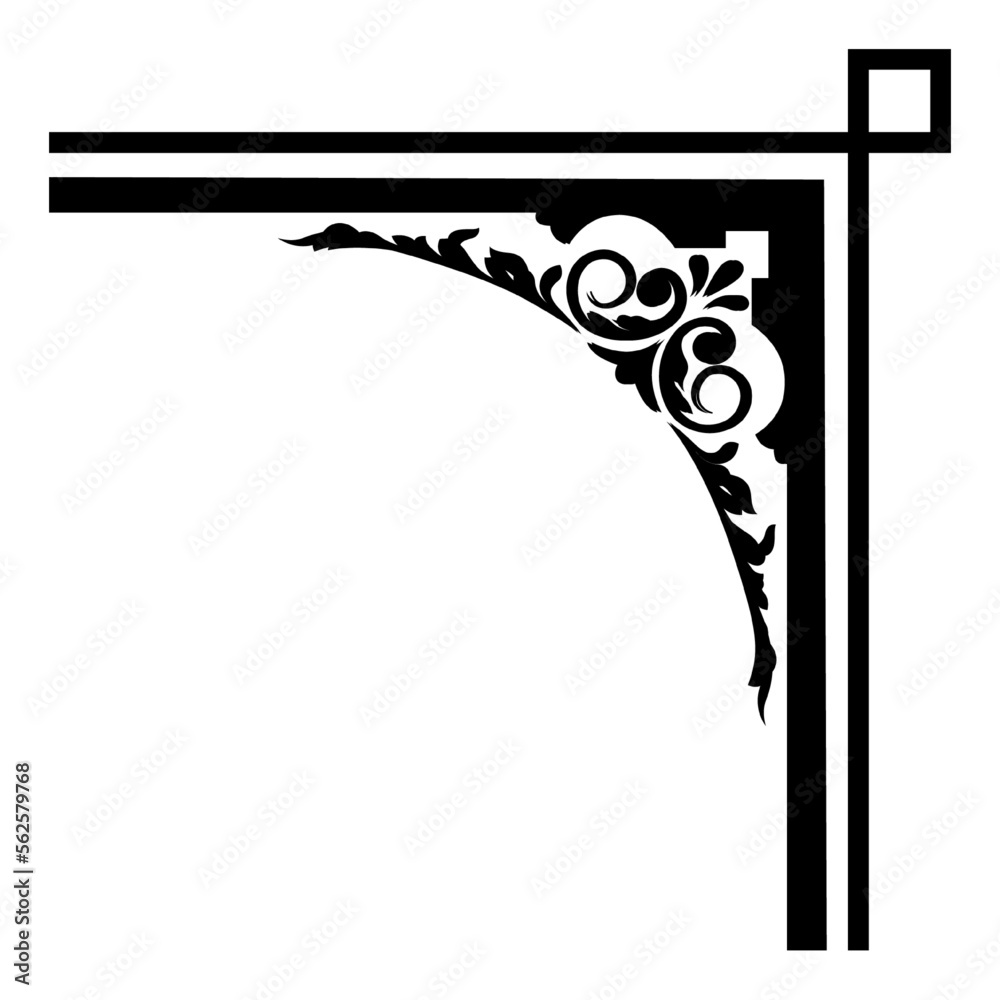 corner vector icon symbol logo clipart isolated. vector illustration ...