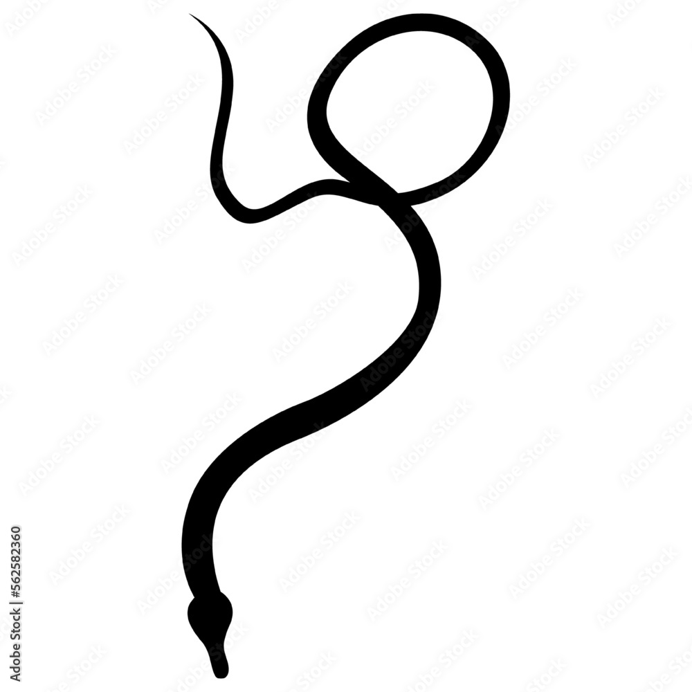 snake vector, icon, symbol, logo, clipart, isolated. vector ...