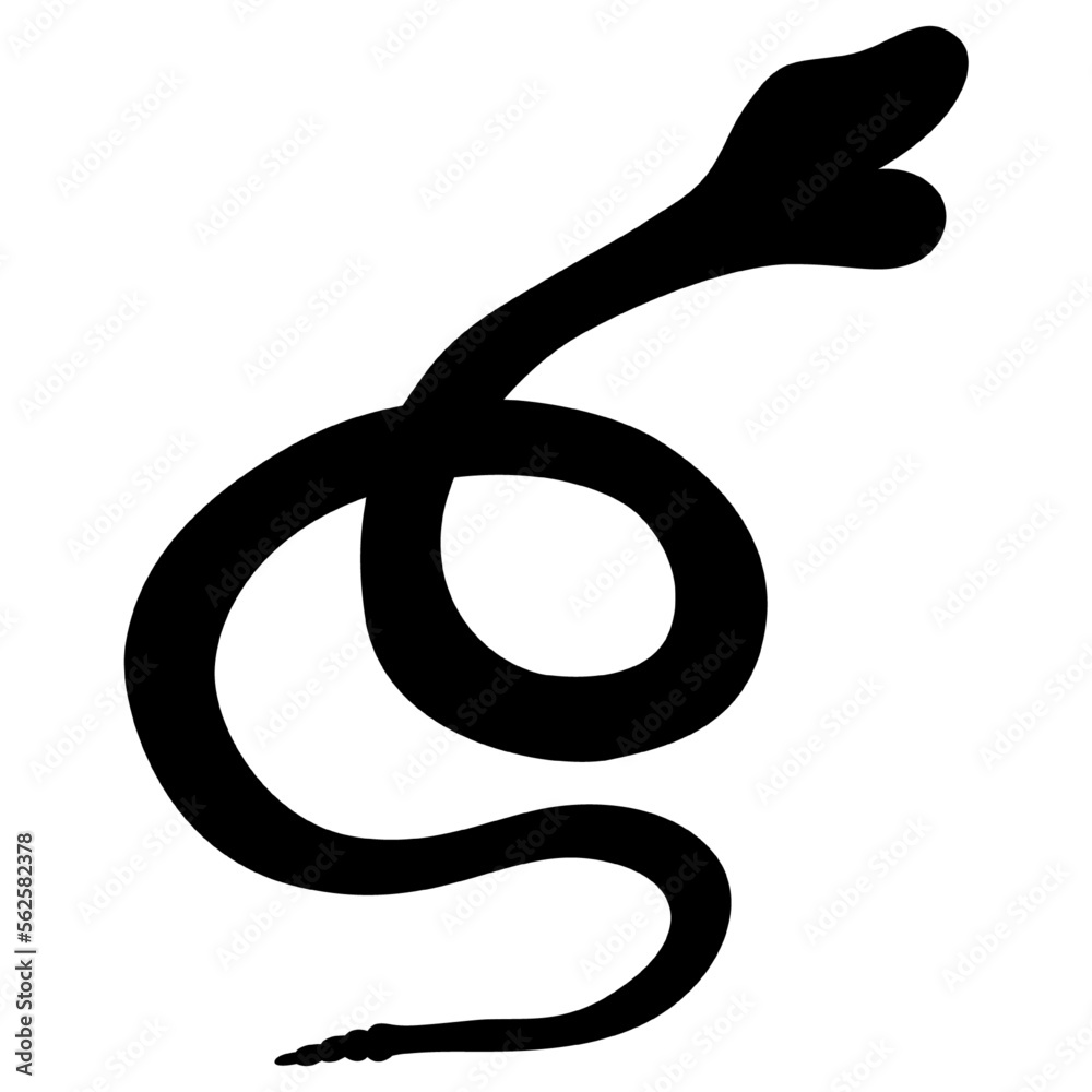snake vector, icon, symbol, logo, clipart, isolated. vector ...