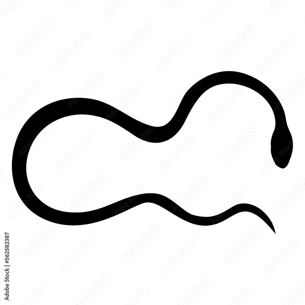 snake vector, icon, symbol, logo, clipart, isolated. vector ...