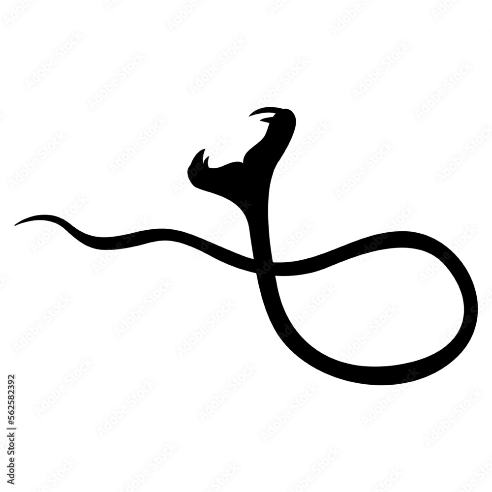 snake vector, icon, symbol, logo, clipart, isolated. vector ...