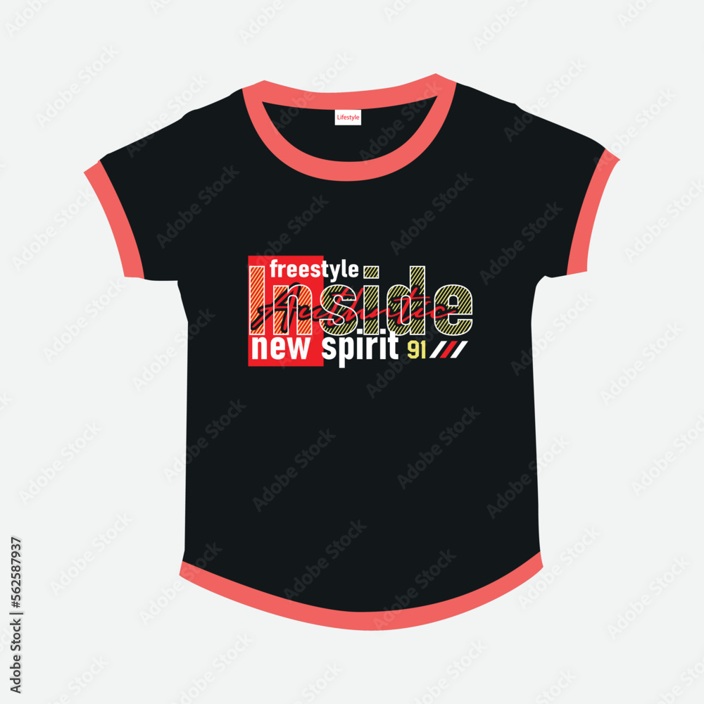 Premium Vector illustration of a text graphic. suitable screen printing ...