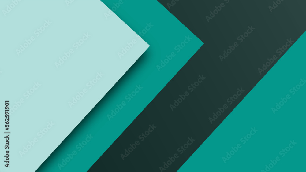 Abstract green background, Modern geometric background vector ...