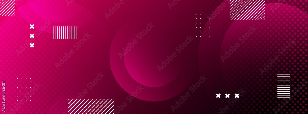 banner backgrounds. full of colors, pink and black gradations ...