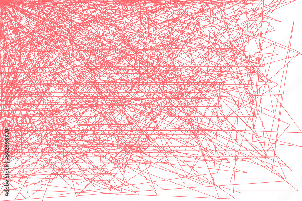 Abstract isolated transparent PNG with sharply turning bright lines ...