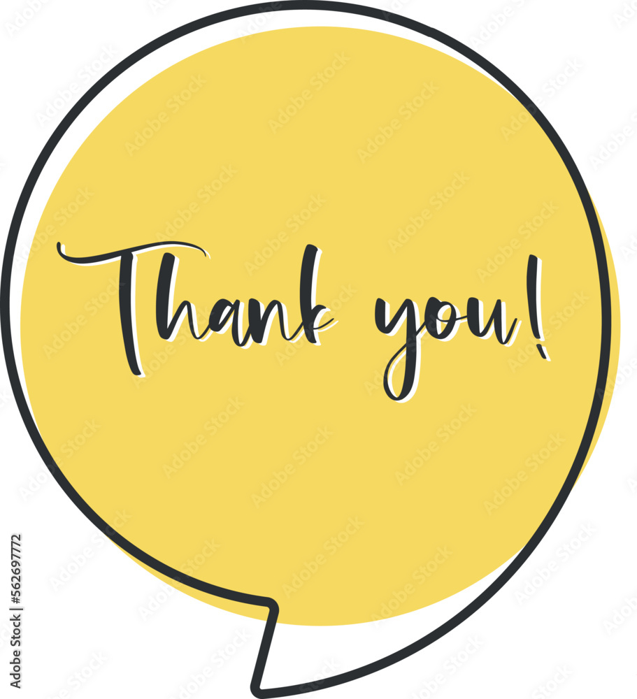 Thank you comic speech bubble in pop art style. Comic speech. Dialog ...