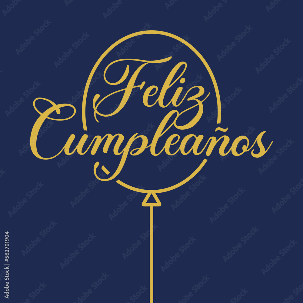 Vetor de Celebración de cumpleaños. Logo aislado con texto manuscrito ...