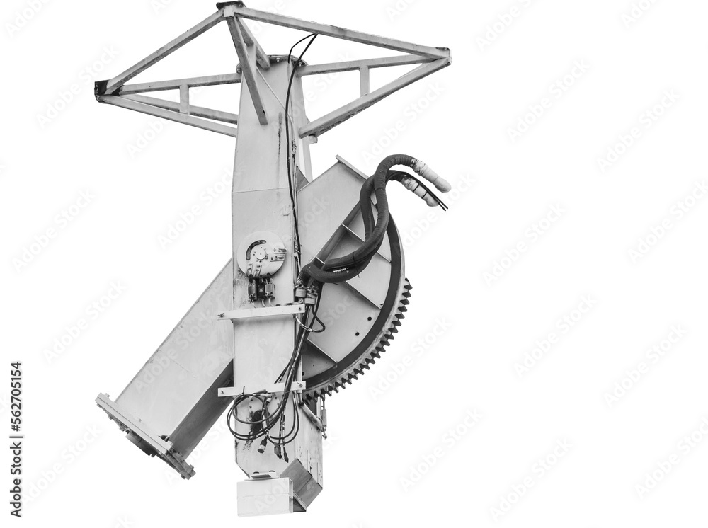 Isolated PNG cutout of a hardsurface mechanical part on a transparent ...