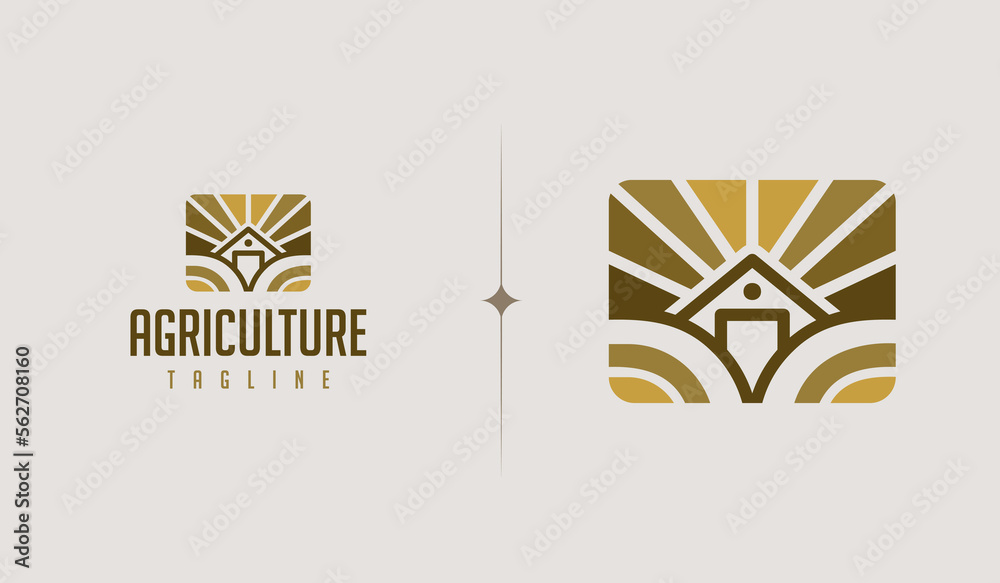 Agriculture Farm Logo Template. Universal creative premium symbol ...