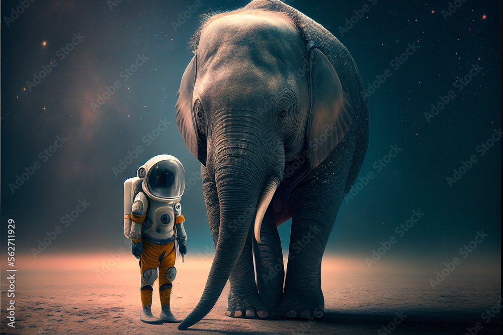 Elephant Space Suit