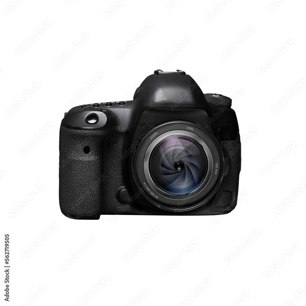 SLR camera mirrorless on transparent background png 스톡 사진 | Adobe Stock