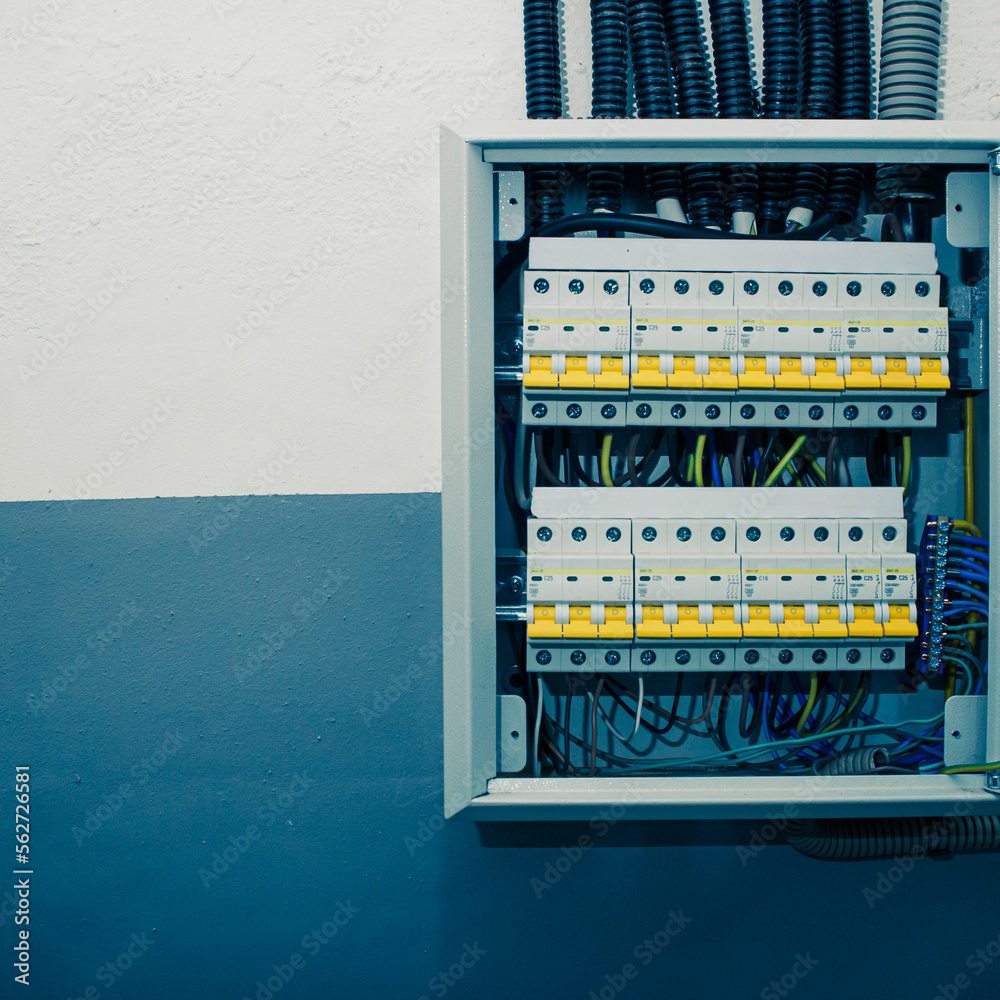 Switchboard equipment. Shield for enterprise electrification ...