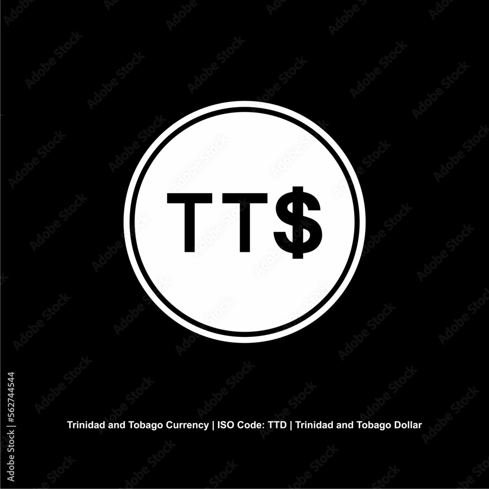 Trinidad and Tobago Currency Symbol, Trinidad and Tobago Dollar Icon ...
