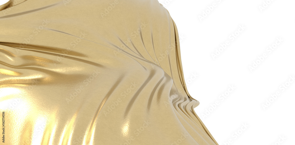 gold cloth, luxury smooth golden background, wave - png transparent ...