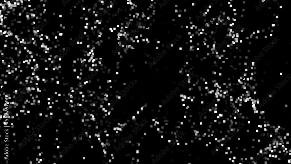digital light color technology particles plexus network wave line loop ...