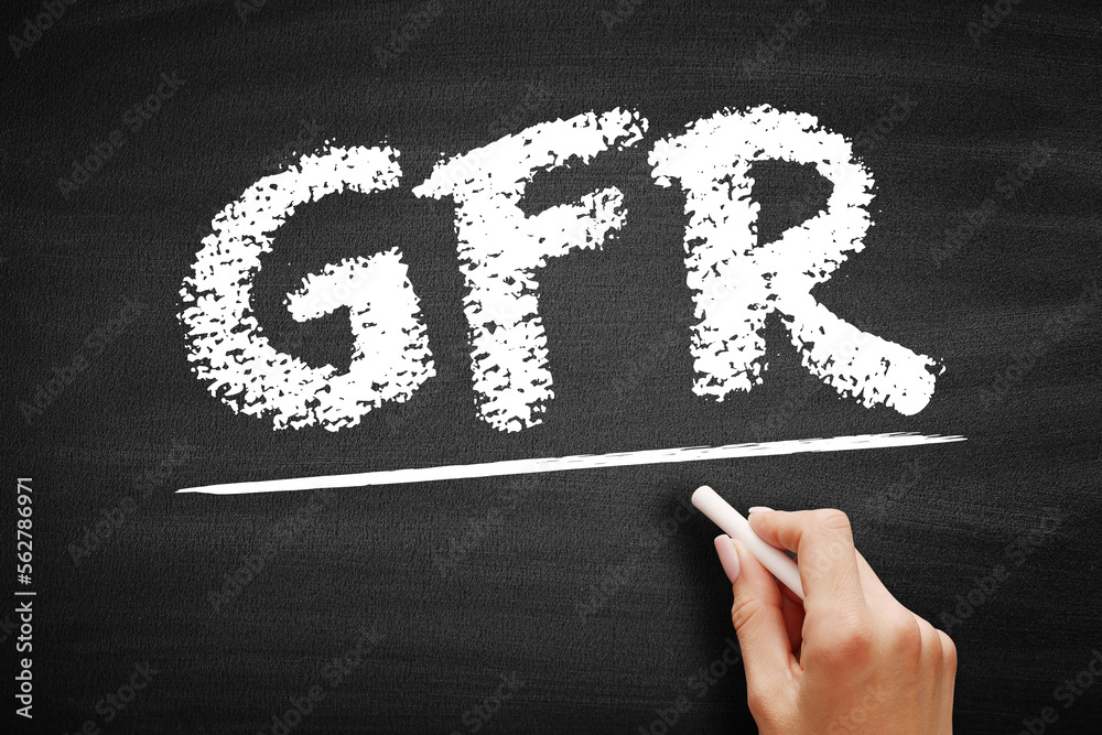 GFR Glomerular Filtration Rate - blood test that checks how well your ...