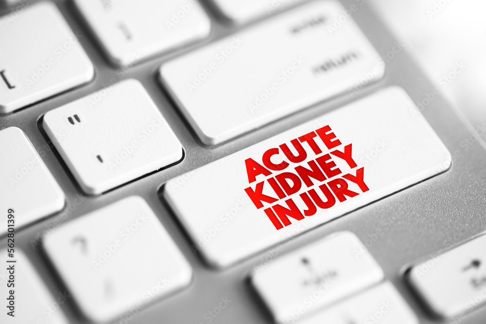 Acute kidney injury - where your kidneys suddenly stop working properly ... Acute kidney injury - where your kidneys suddenly stop working properly ...