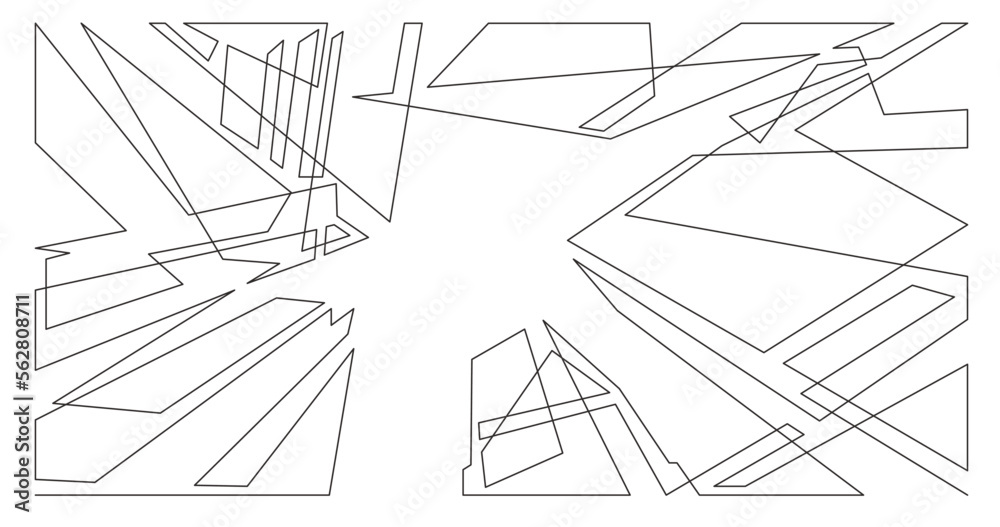 continuous line drawing vector illustration with FULLY EDITABLE STROKE ...