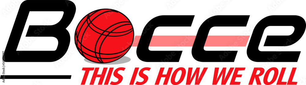Premium editable vector file of bocce sport logo best for your team ...