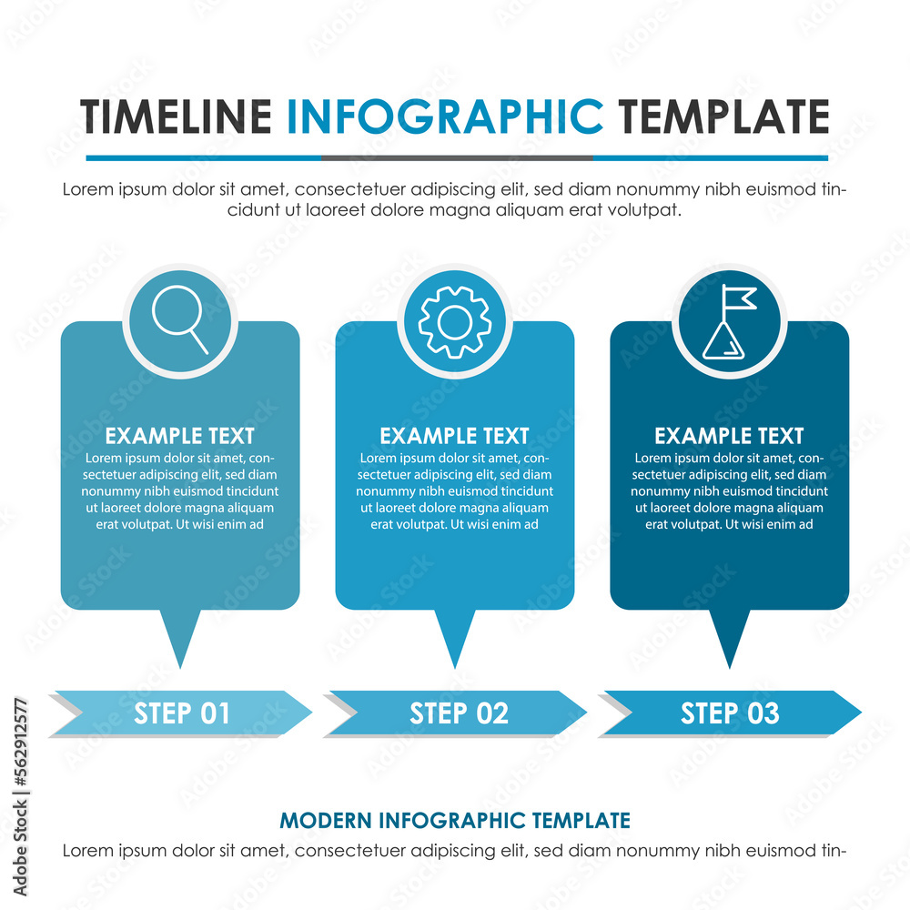 Timeline Creator infographic template. 3 Step timeline journey ... Timeline Creator infographic template. 3 Step timeline journey ...