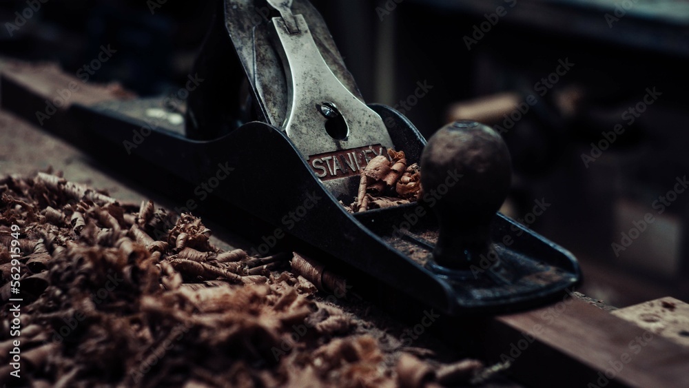 Herramientas de carpintero Stock Photo | Adobe Stock