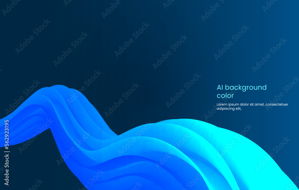 Futuristic dark blue gradient background design. background design with ...