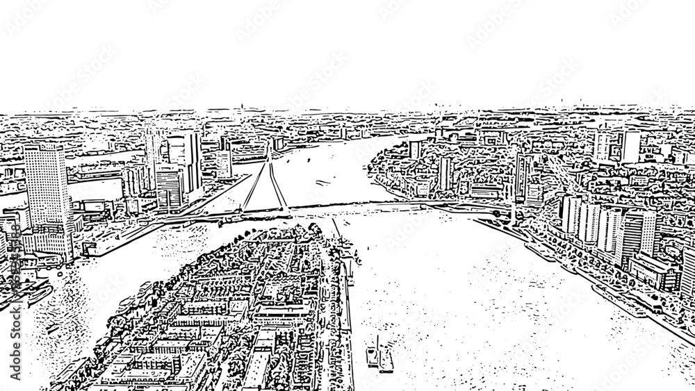 Rotterdam, Netherlands. Norderayland Island ( North Island ) and ...