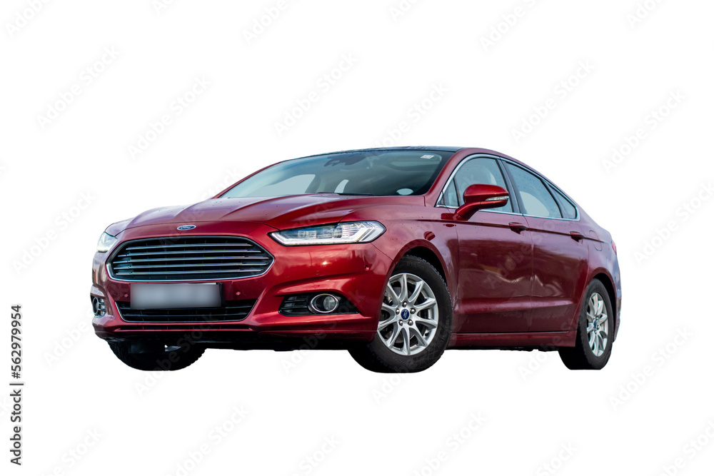 Cluj-Napoca,Cluj/Romania-01.20.2023-Ford Mondeo MK5 Titanium trim, in ...