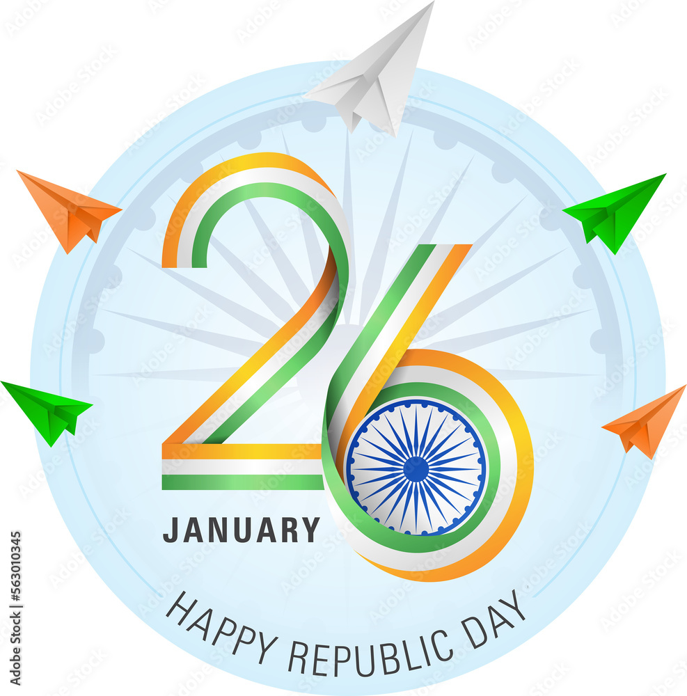 Republic Day India 26 January Logo Design for Profile picture or DP ...