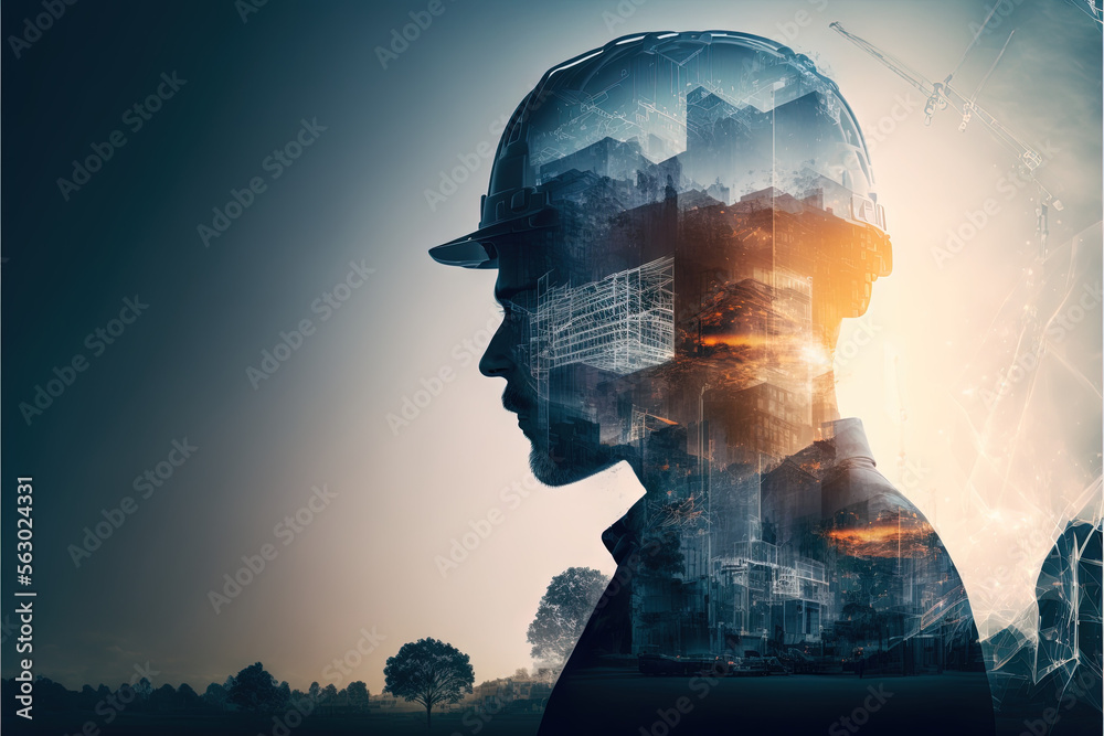 Future building construction engineering project picture - engineer ...