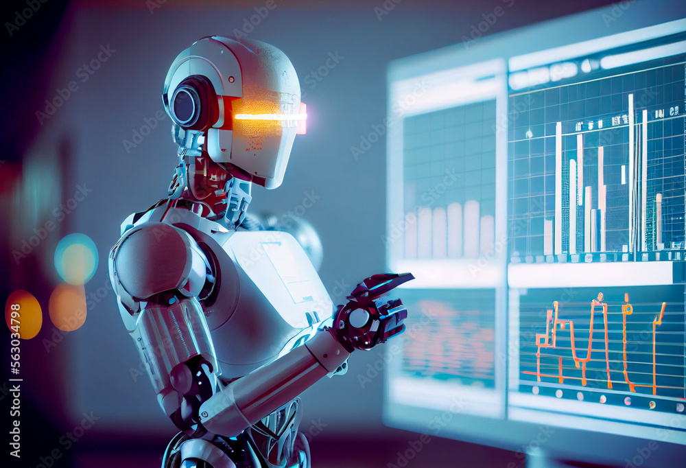 robot Stock Illustration | Adobe Stock
