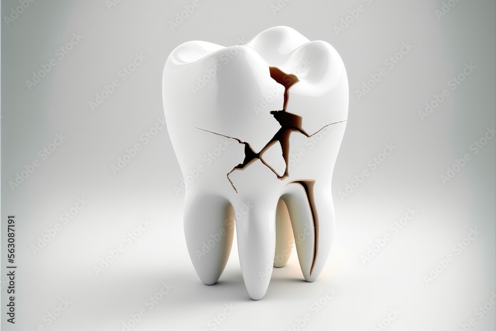 Broken teeth, cracked teeth, tooth fractures. Mouth and teeth health ...
