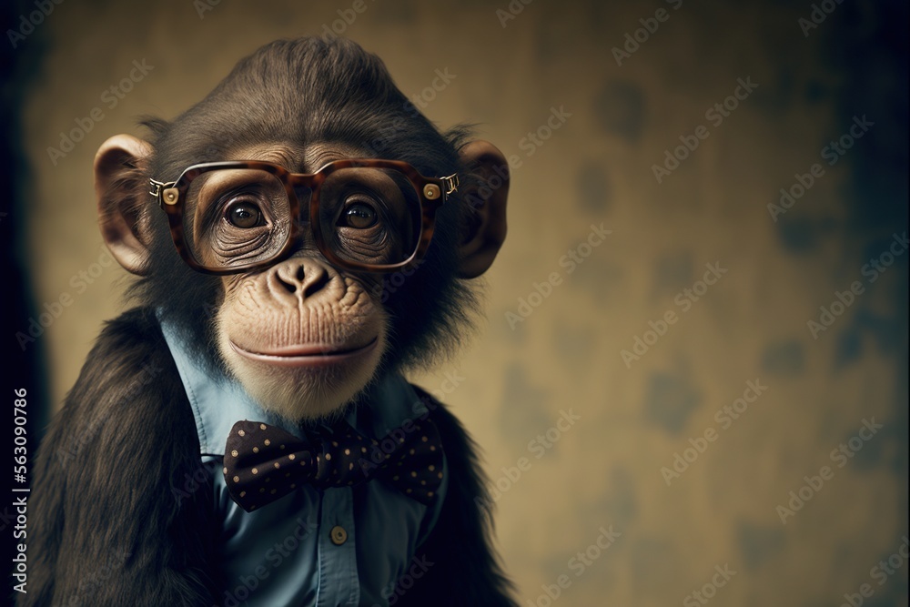 Monkeys Wearing Ties