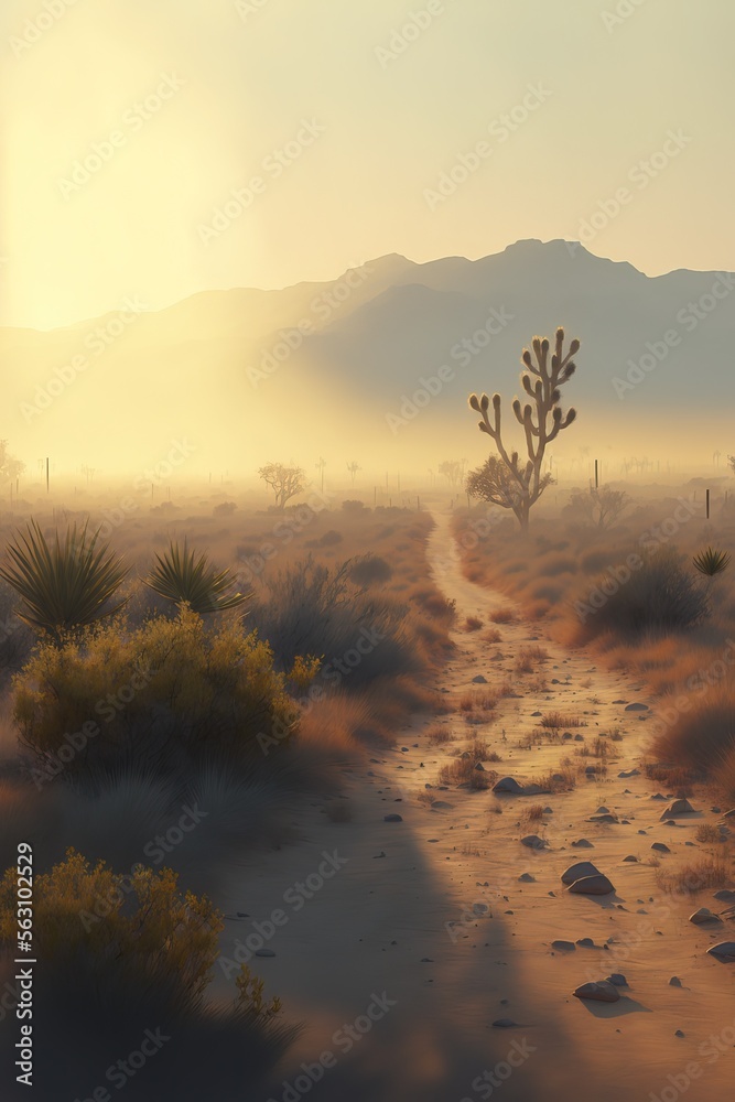 rural road in the desert outback landscape. Sunny hot outback road ...