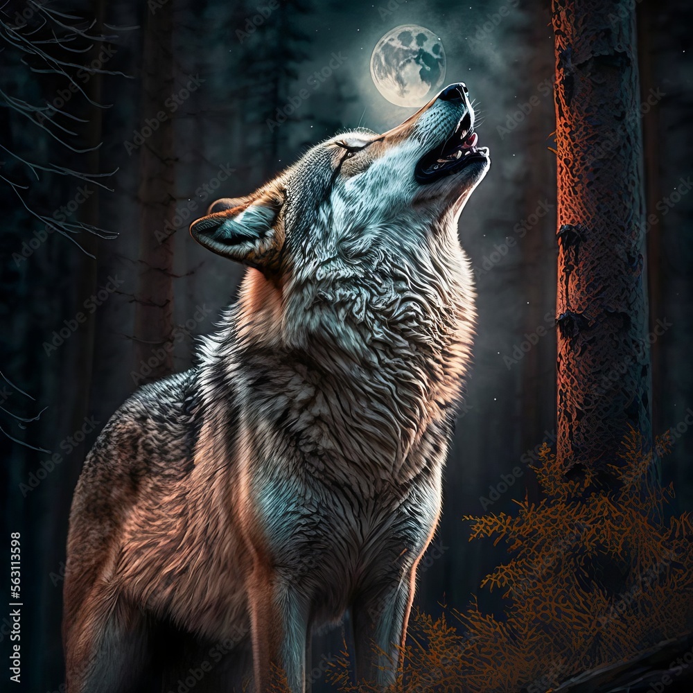 Lunar Influence on Wolf Behavior: Understanding the impact of the lunar ...
