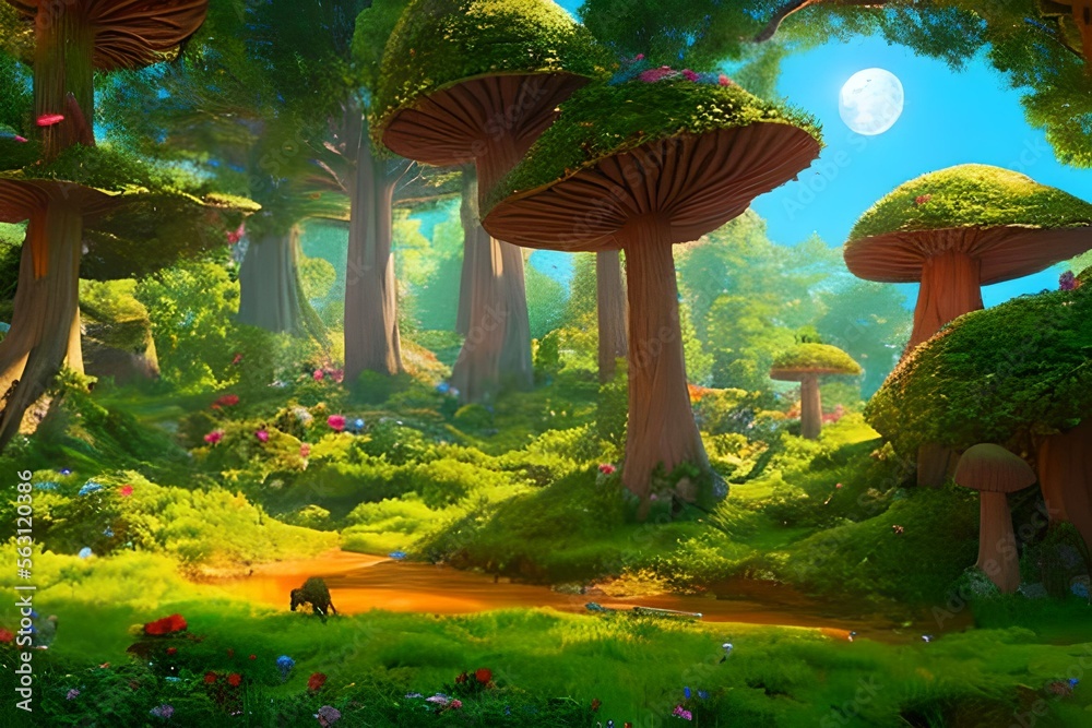 Fantasy World Forest