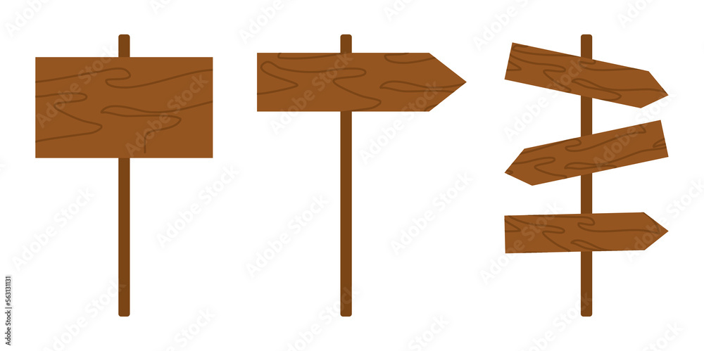 Wooden Sign Vector