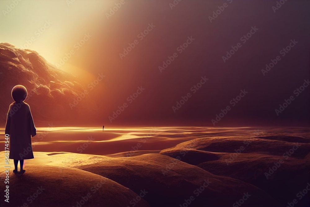 Mindfulness as mental mind peace, balance and wellness tiny person ...