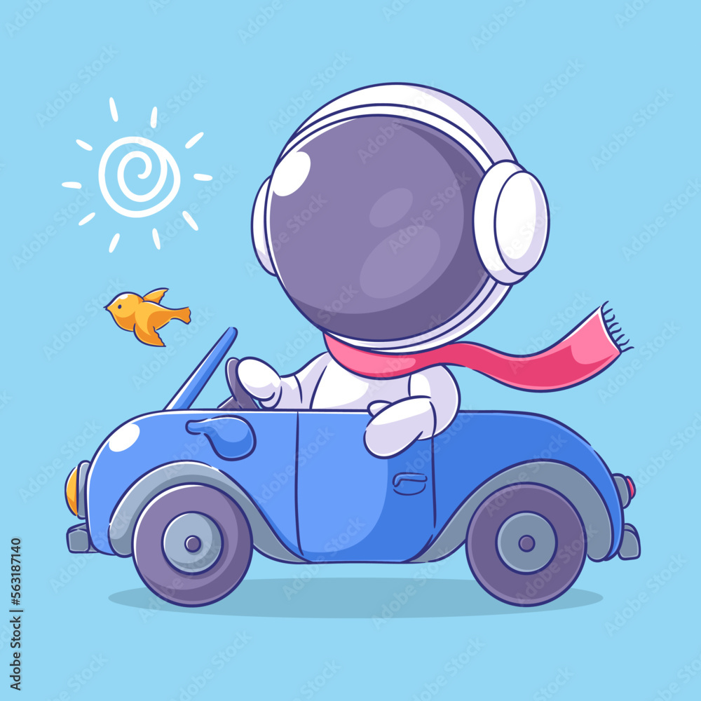 Astronauts Driving
