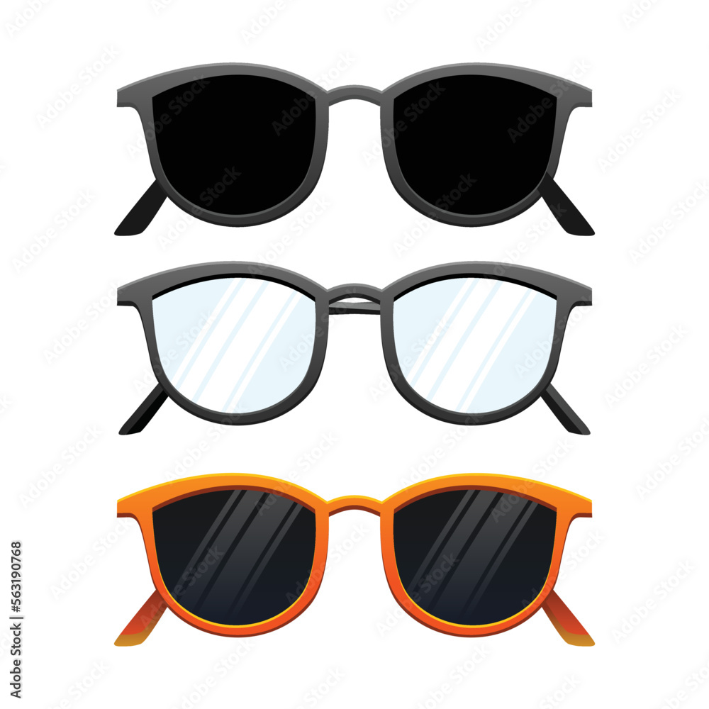 Sunglass Vector Illustration. Tour and Travel Graphic design for ...