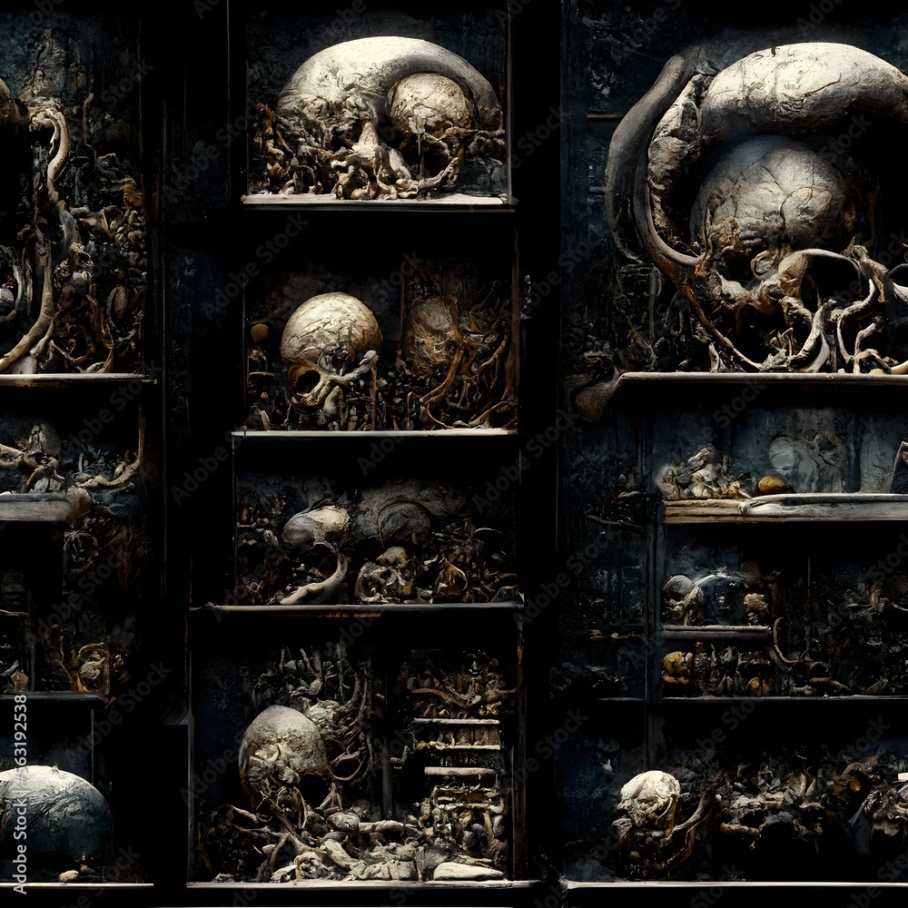 the blank wall of the house texture by HR Giger displacement height ...