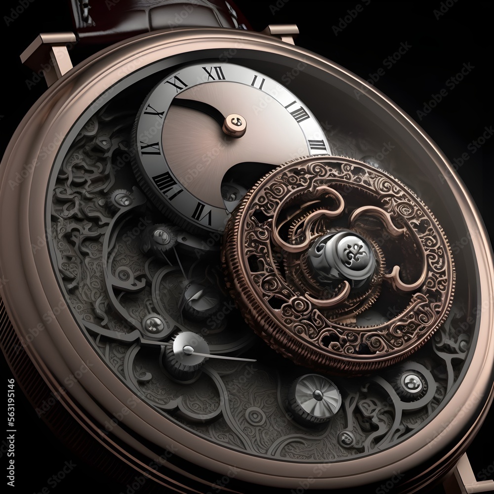 clock mechanical chinese yin and yang slide lock with a lot of ...
