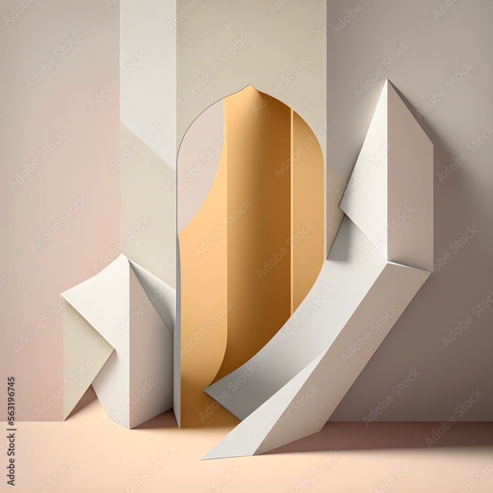 recursive beauty in minimalism as a subtle texture Stock Illustration ...