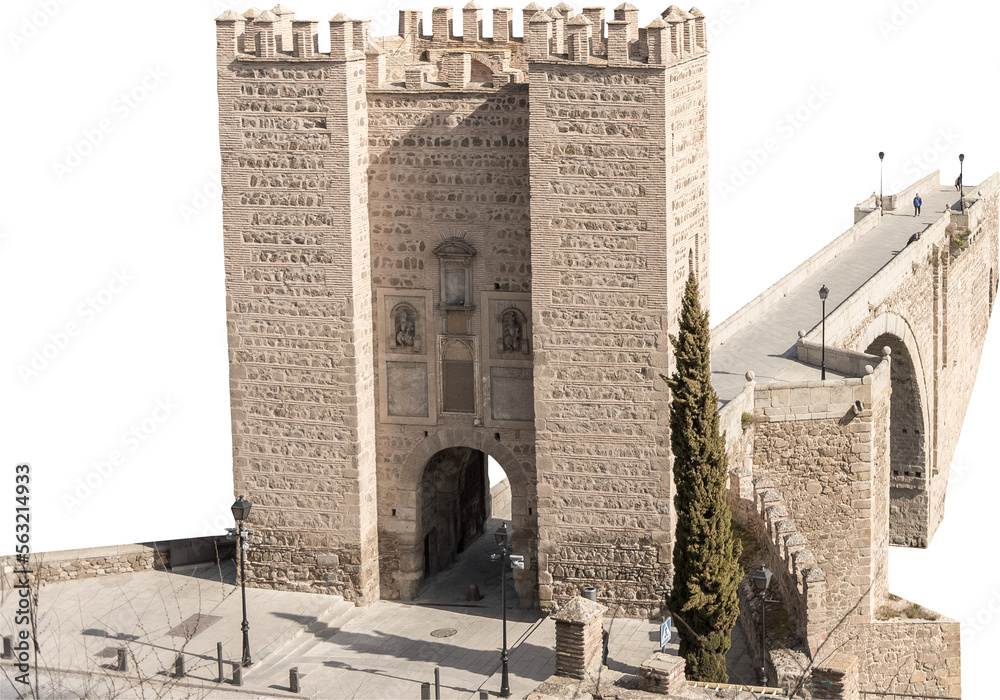Isolated PNG cutout of a medieval gate on a transparent background ...