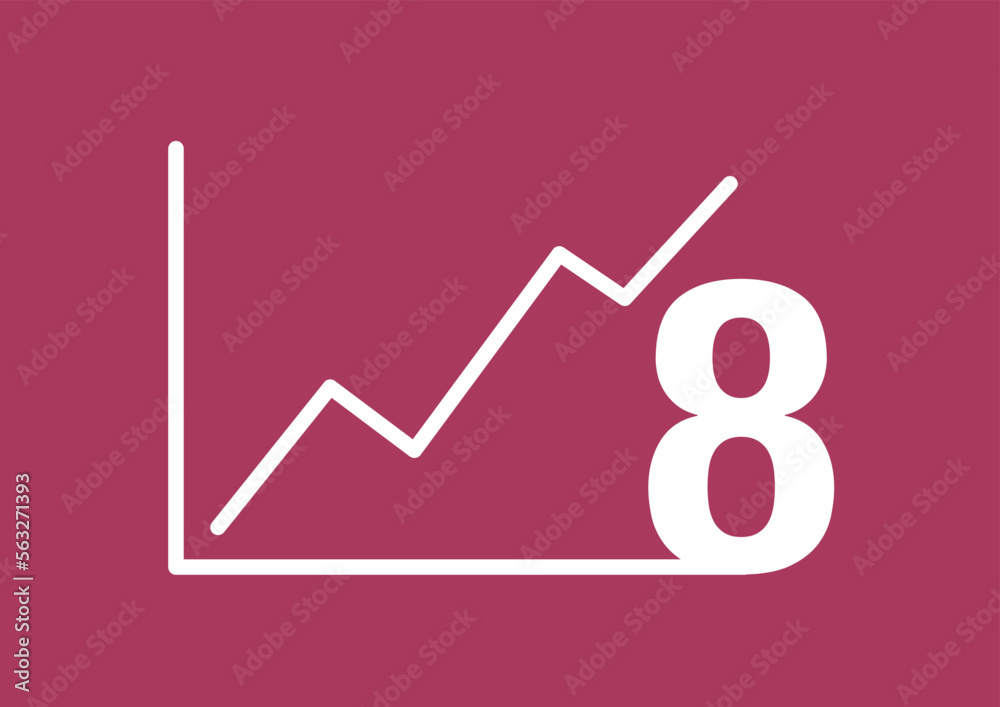 Sustainable Development Goals 8 Decent Work and Economic Growth Stock ...