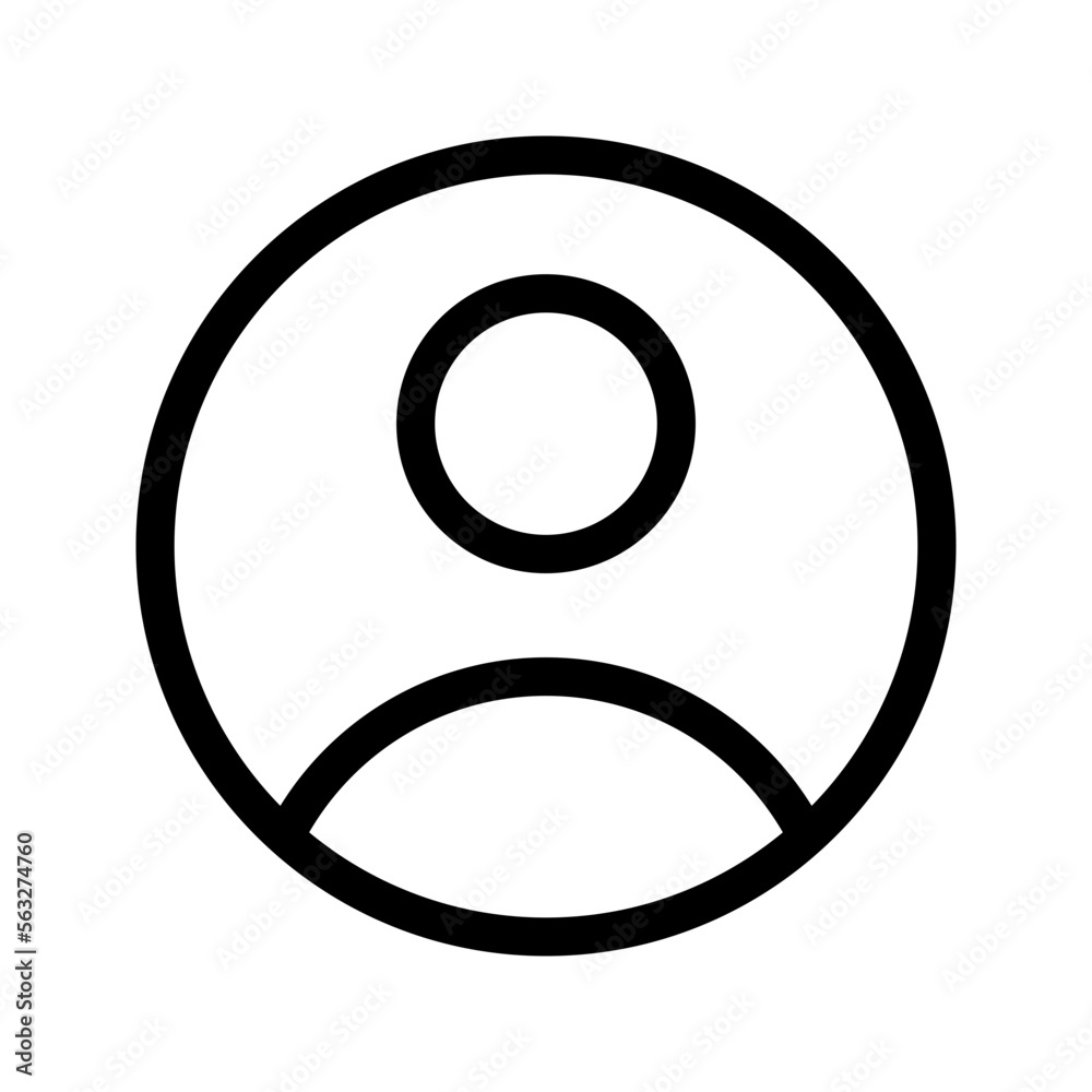 User Icon Vector Symbol Design Illustration Stock Vector | Adobe Stock