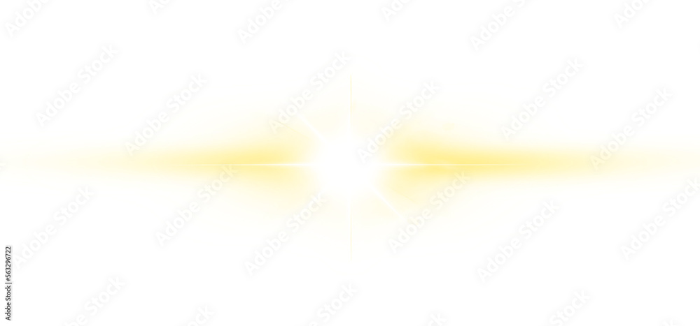 transparent yellow flare light effect Stock Illustration | Adobe Stock