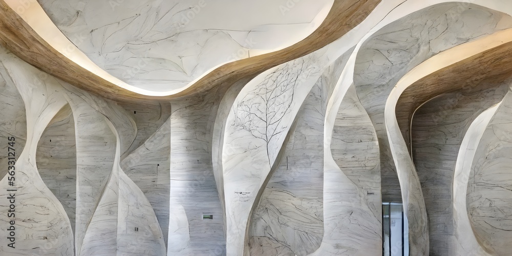 apple office reception with back wall design with pattern with awesome ...