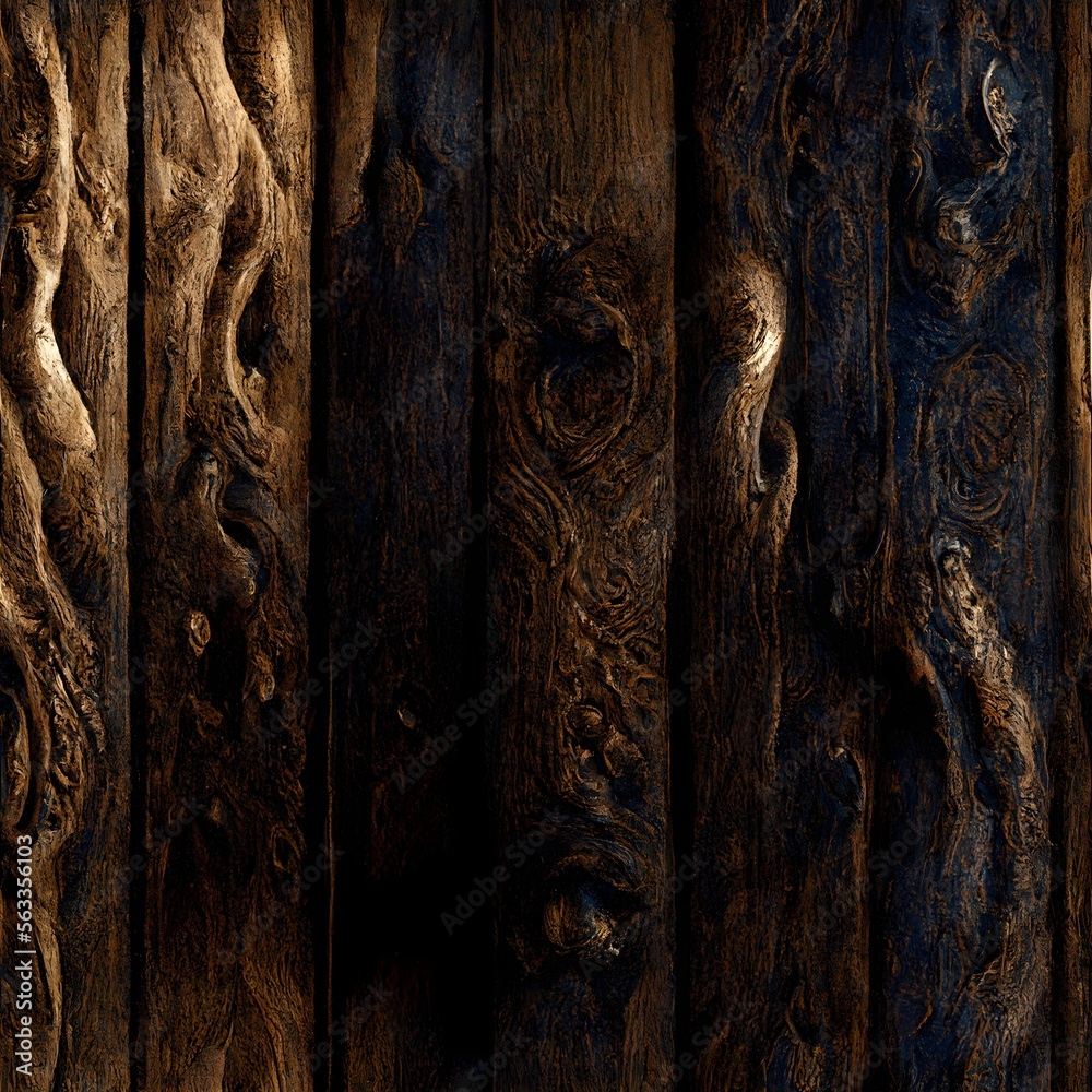 nordic wood dark stain texture seamless 8k resolution photoreal albedo ...