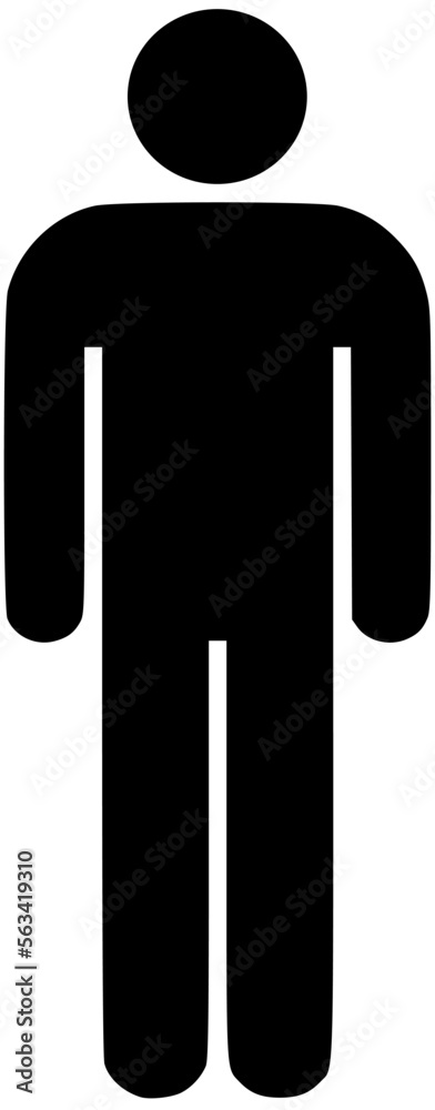 men restrroom sign, wc sign men Stock Vector | Adobe Stock